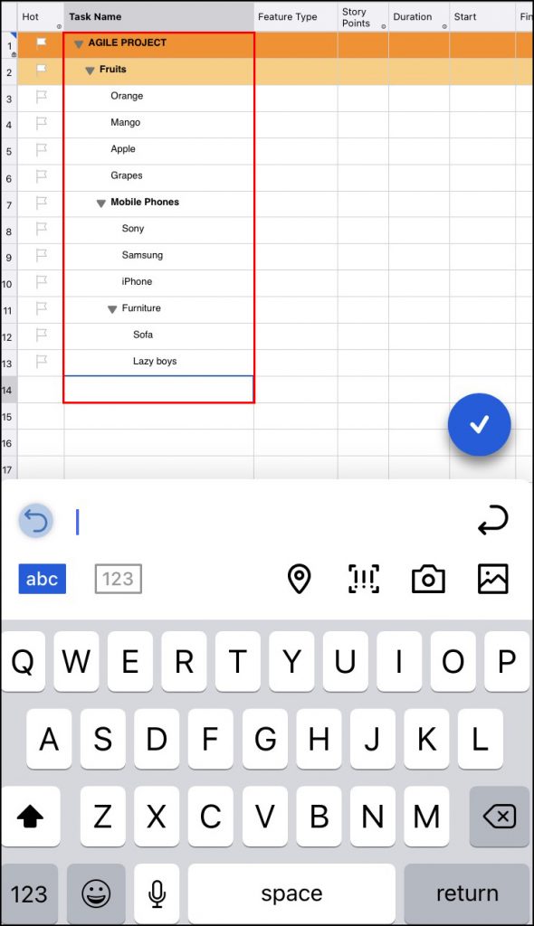 How To Add a Subtask in Smartsheet