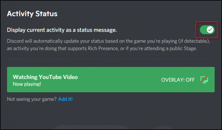 How to Change your Status in Discord