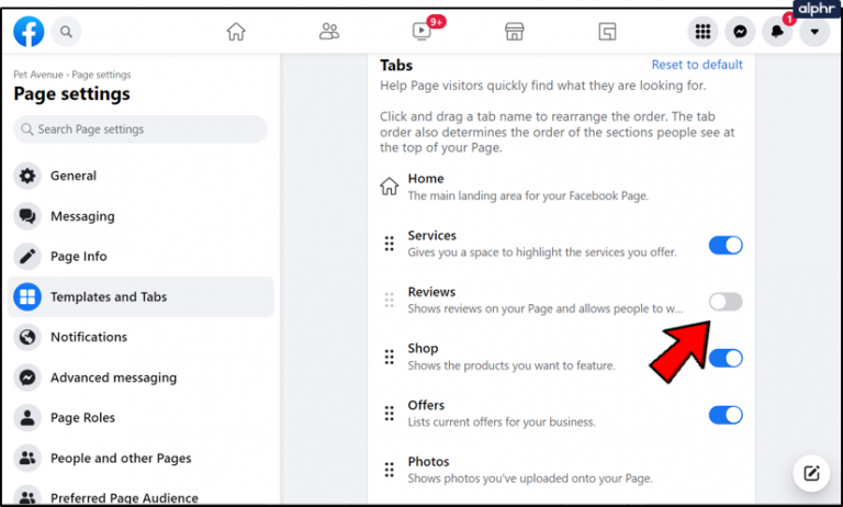 How To Disable Reviews on a Facebook Page