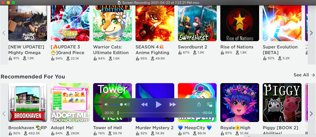 How To Record Roblox on a Mac