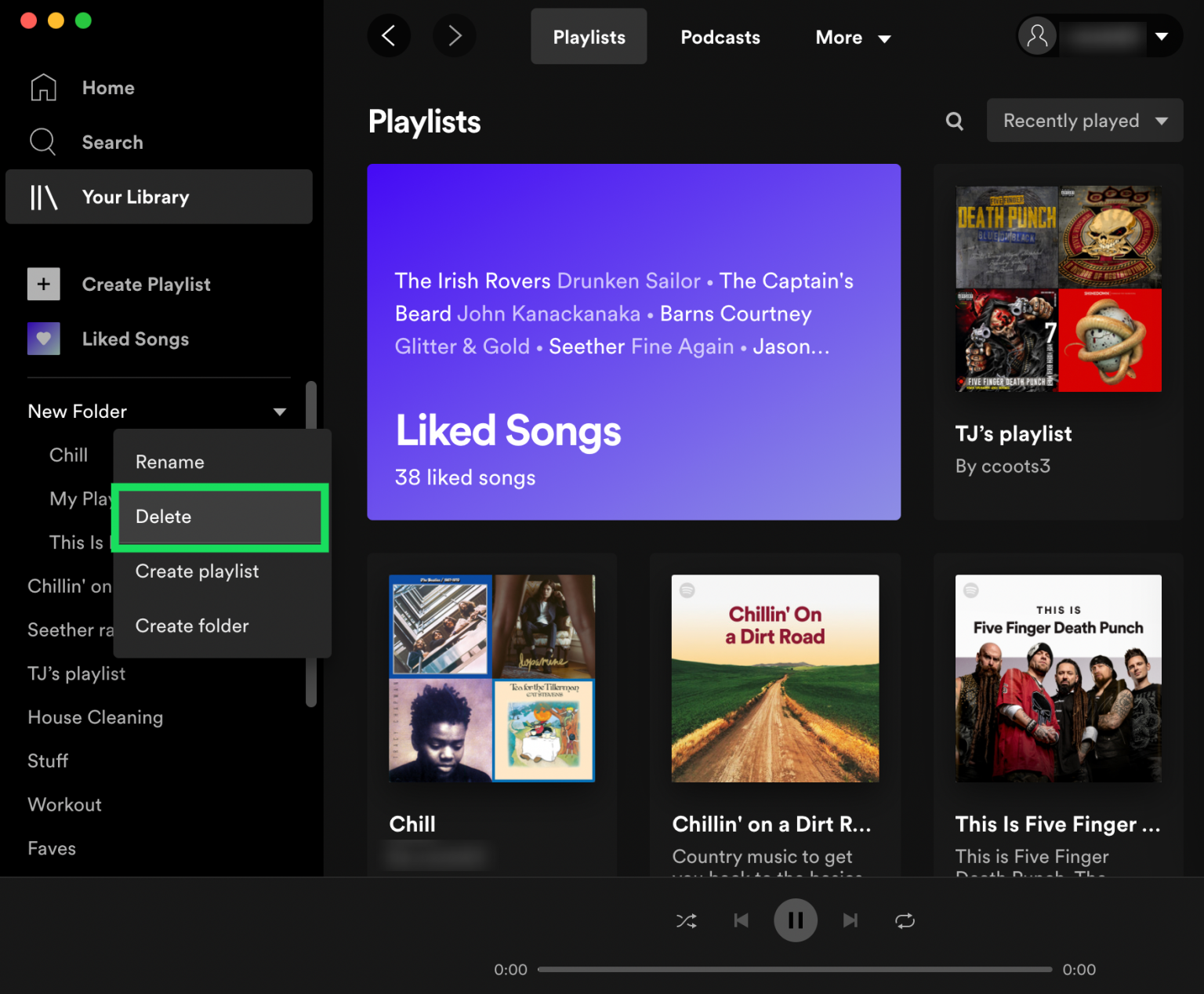 How to Delete a Playlist in Spotify