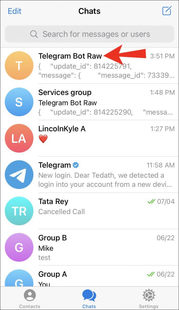 How to Find a Chat ID in Telegram