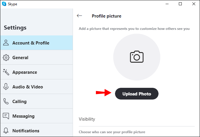 Default Profile Picture Skype