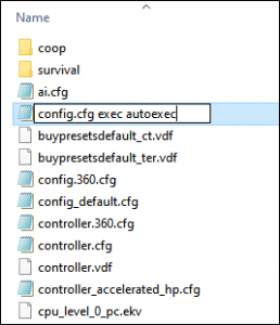 How to Create a CFG File