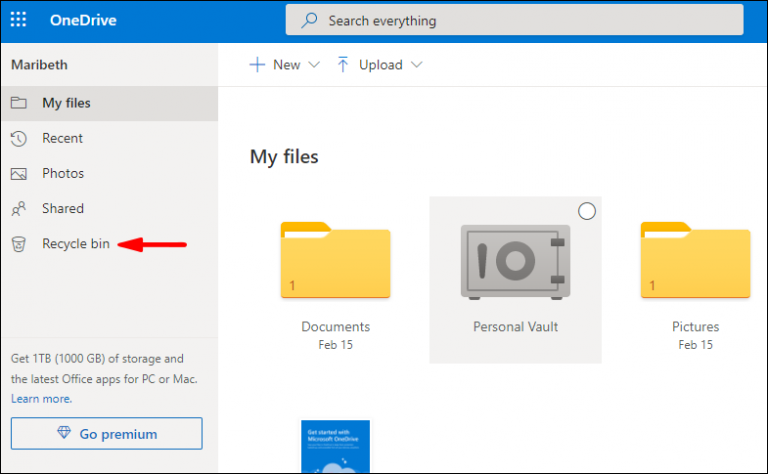 How To Recover Deleted Files in OneDrive