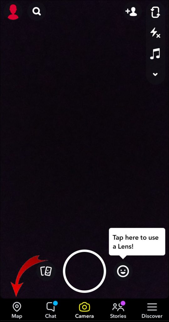 How to View the Map in SnapChat