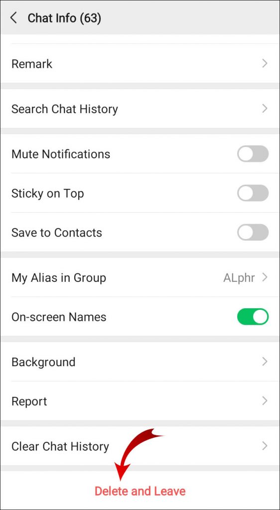 How to Delete a Group Chat in WeChat