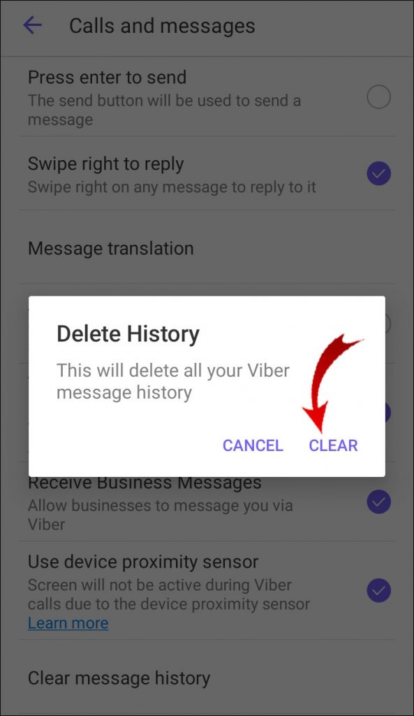 How to Delete a Contact in Viber