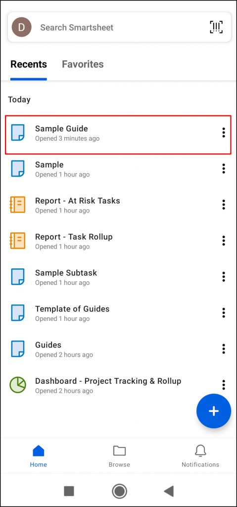 How To Add a Subtask in Smartsheet