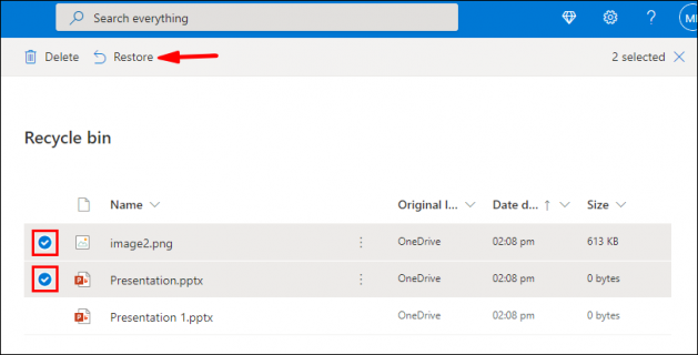 How To Recover Deleted Files in OneDrive