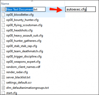 How to Create a CFG File