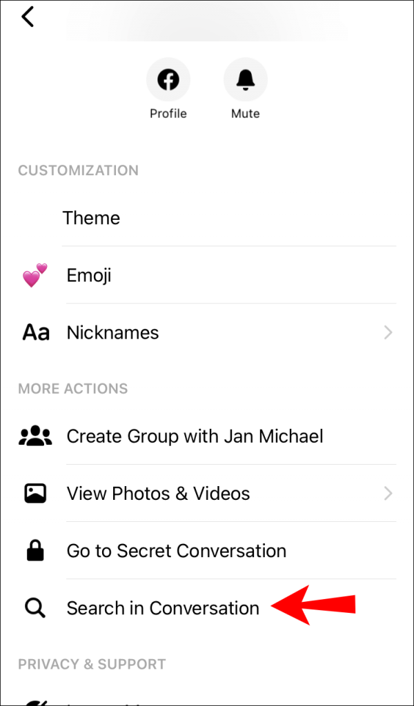How to Search Through Messages in Facebook Messenger