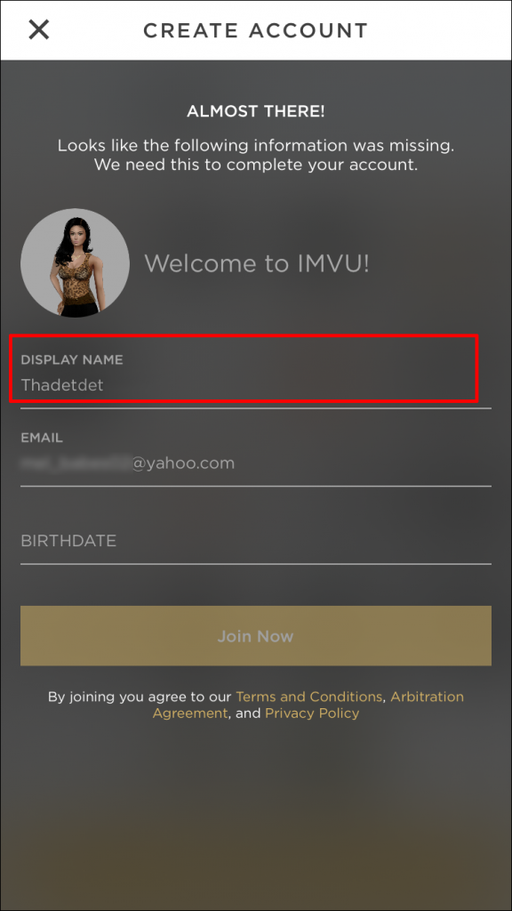 How to Change your Username in IMVU