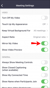 How to Mirror My Video in Zoom