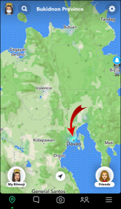 How to View the Map in SnapChat
