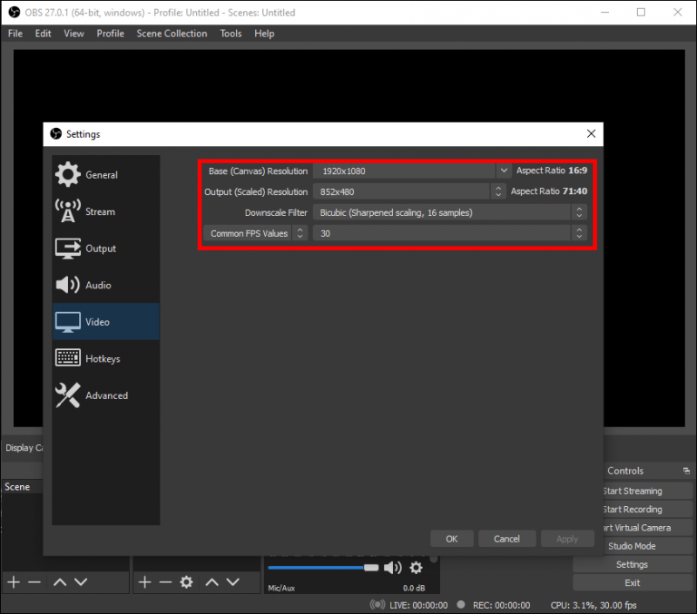 How to Record the Screen with OBS