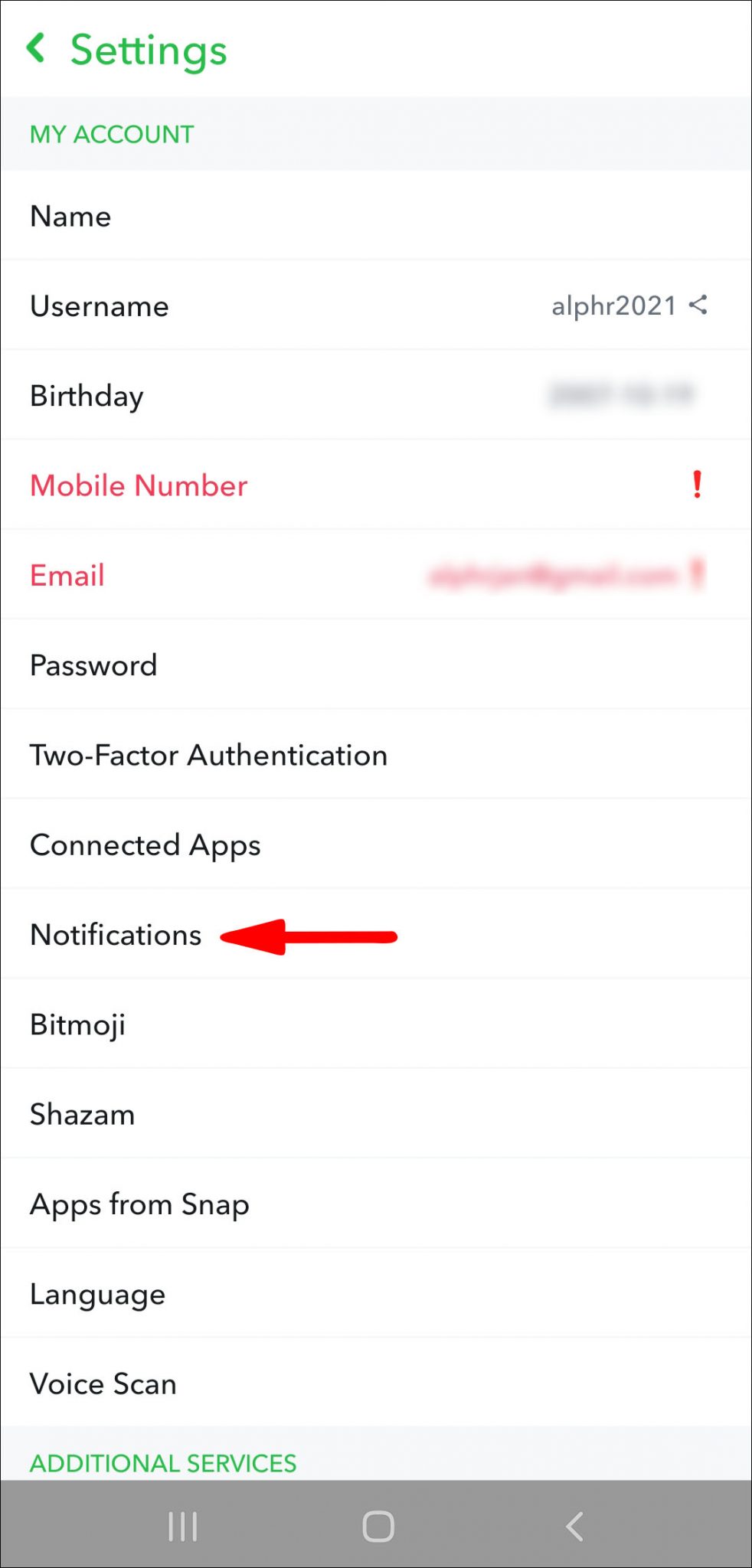 How to Enable Notifications on Snapchat