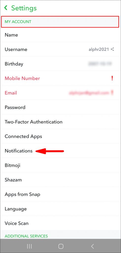 How to Enable Notifications on Snapchat