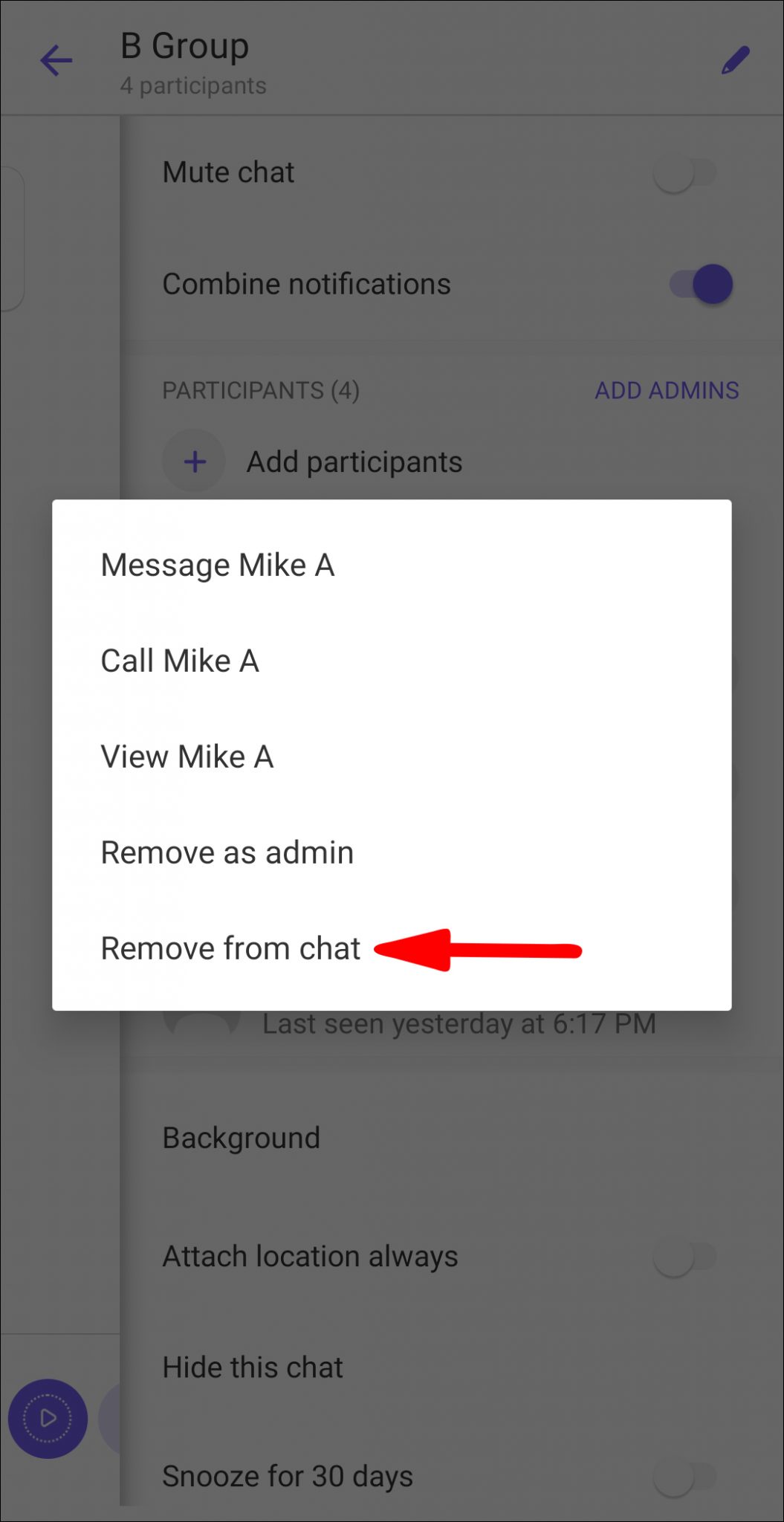 How to Leave a Group in Viber