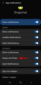 How to Enable Notifications on Snapchat