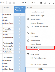 How to Change the Primary Column in Smartsheet