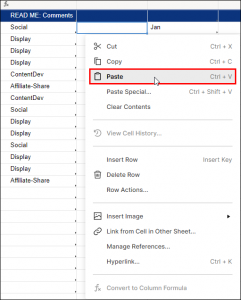 How to Change the Primary Column in Smartsheet