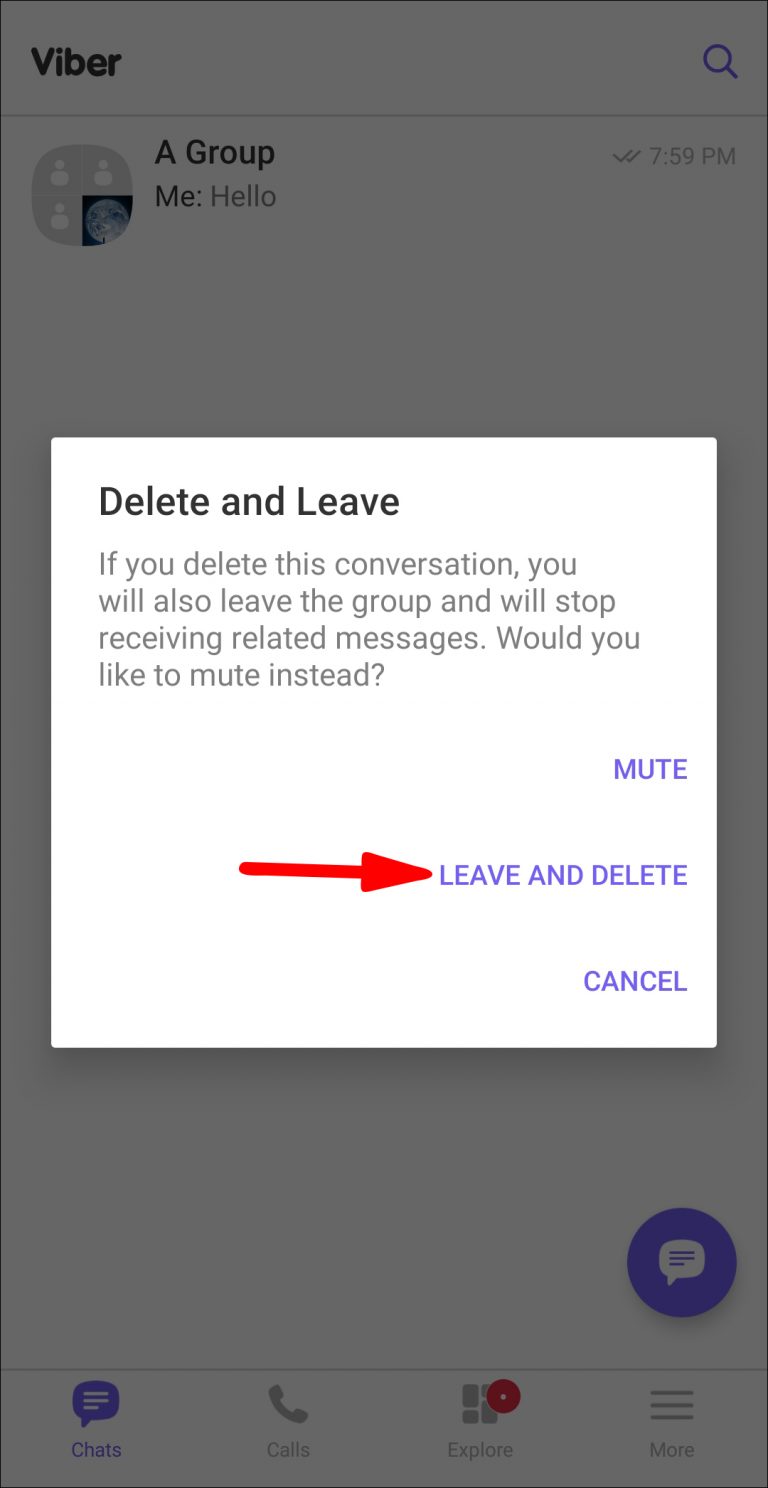 How to Leave a Group in Viber