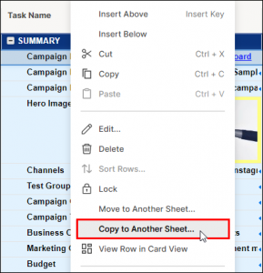 How to Change the Primary Column in Smartsheet