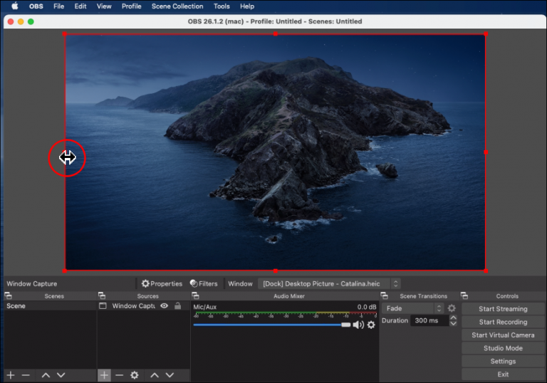 How to Record a Part of the Screen in OBS