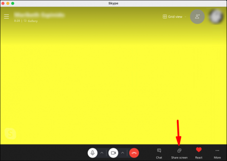 How to Share the Screen With Sound on in Skype