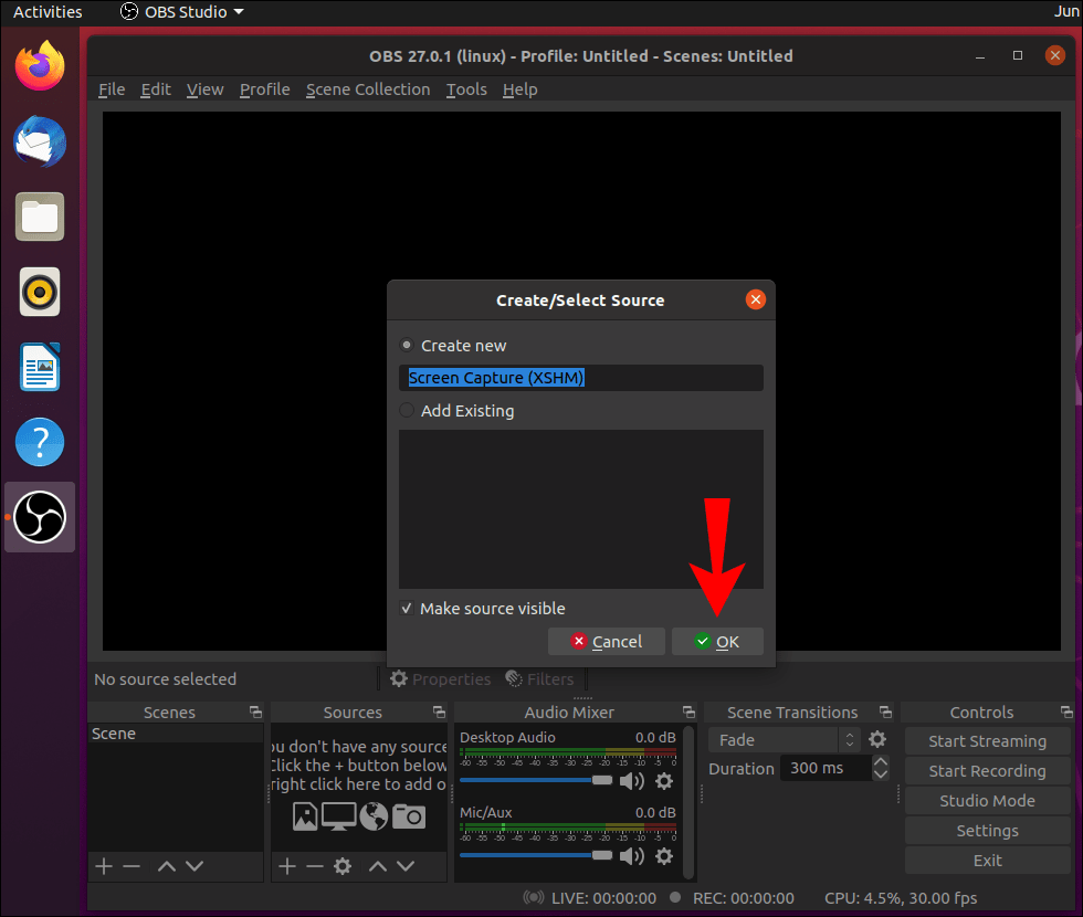 How To Record The Screen With Obs