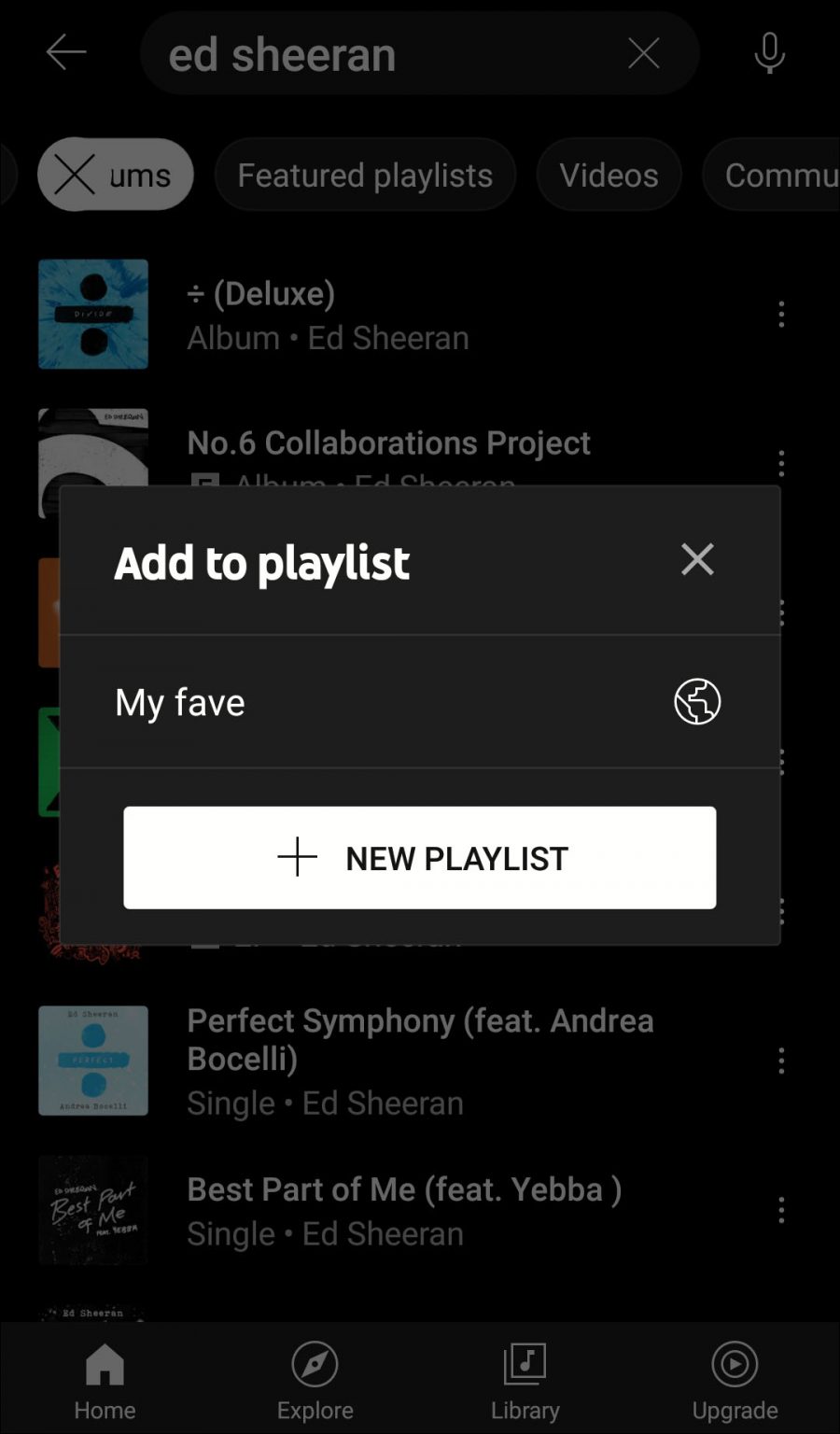 How to Add Multiple Songs to a YouTube Music Playlist