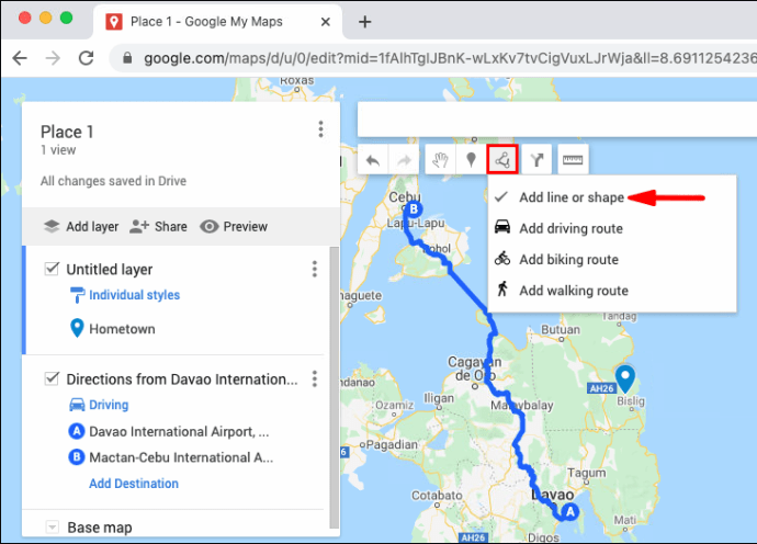 How To Make A Custom Route On Google Maps