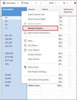 How to Change the Primary Column in Smartsheet