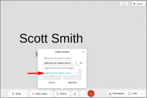 How to Share Video with Sound in Webex