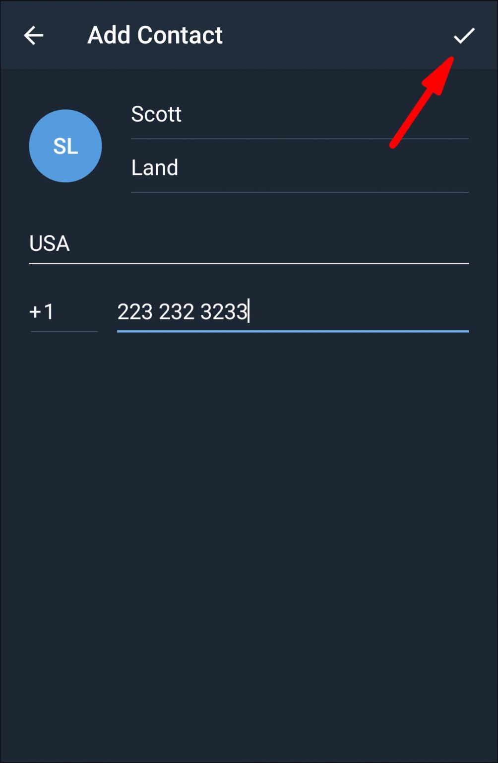 How to Add a Contact in Telegram
