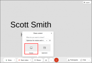 How to Share Video with Sound in Webex