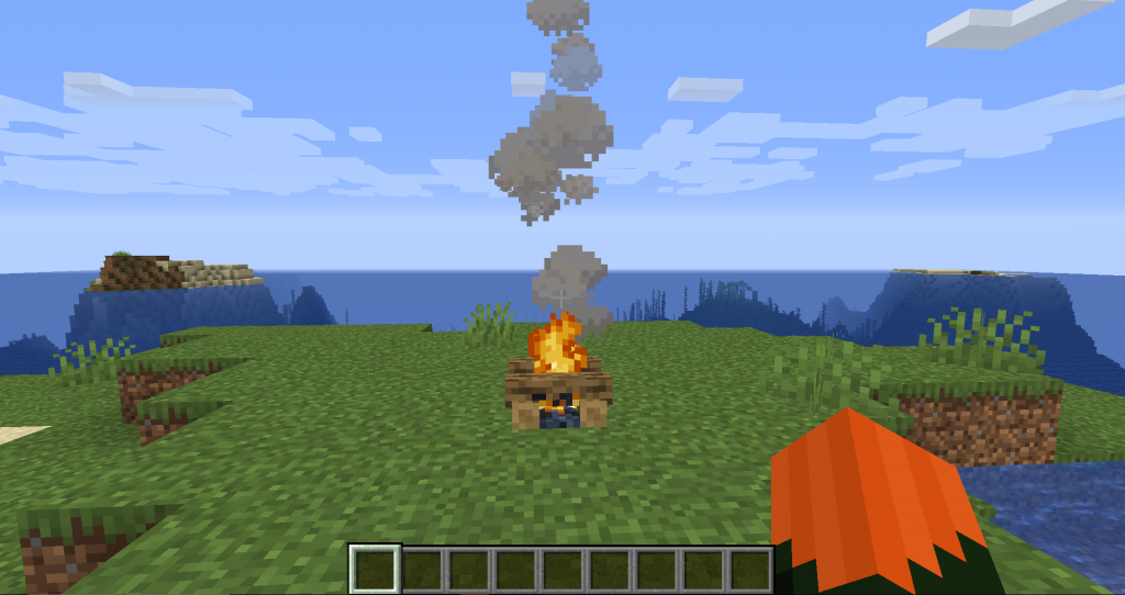 How to Make a Campfire in Minecraft?