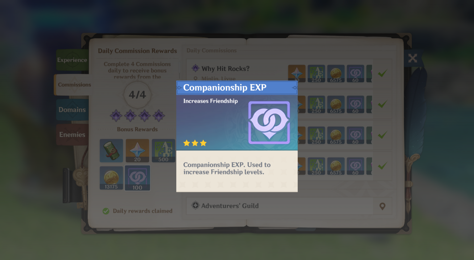 How to Level Up Friendship in Genshin Impact