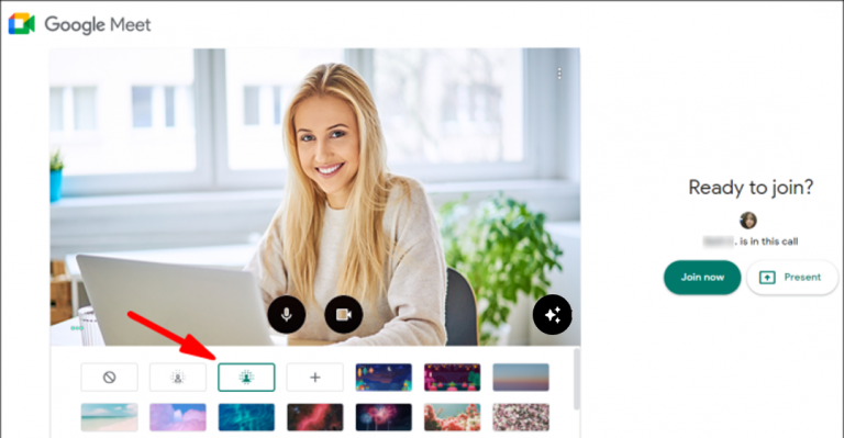 How to Blur the Background in Google Meet