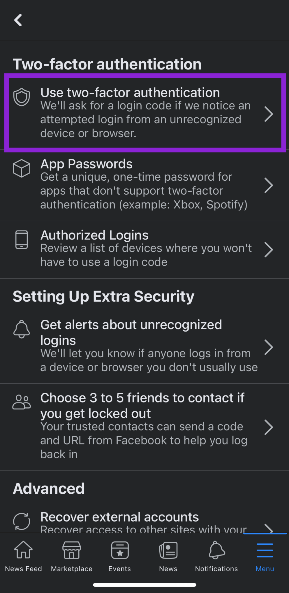 How to Enable (or Disable) Two-factor Authentication on Facebook