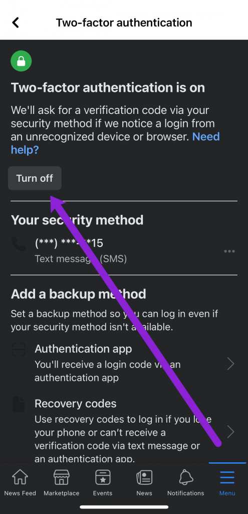 How to Enable (or Disable) Two-factor Authentication on Facebook