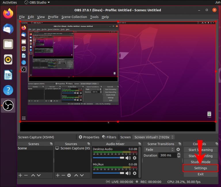 How to Record the Screen with OBS