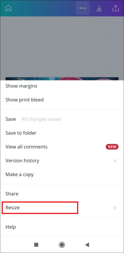 Canva - How to Change Dimensions