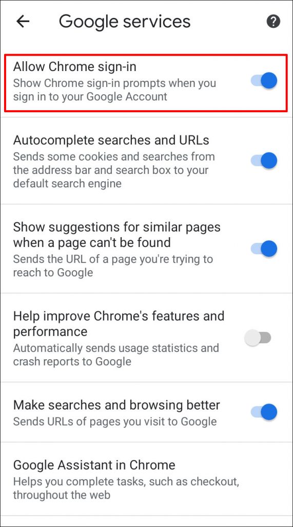 How to Stop Chrome From Signing Out on Exit