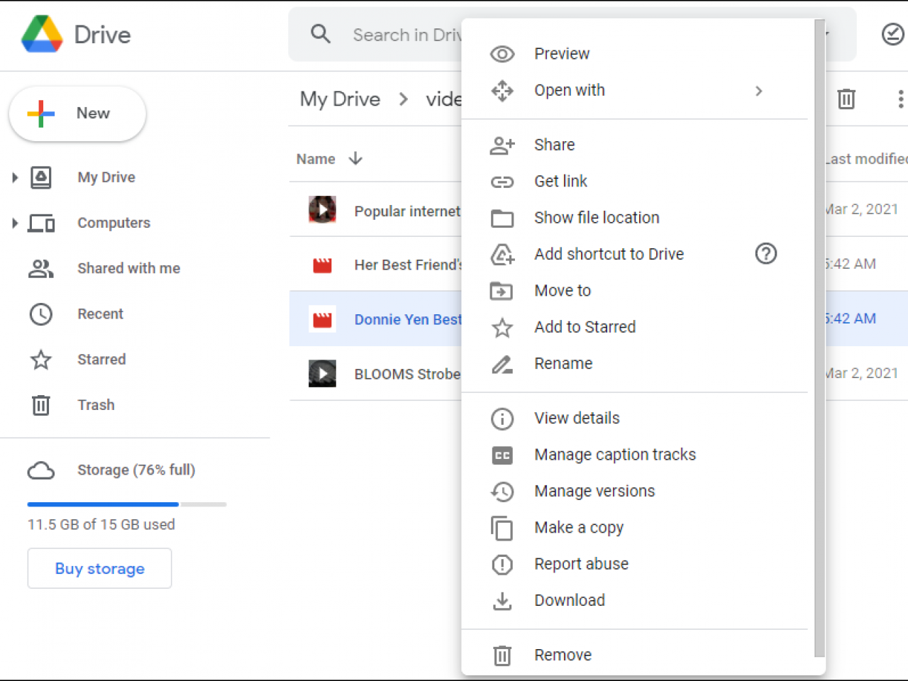 How to Find and Download All Your Movies From Google Drive