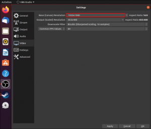 How to Record a Part of the Screen in OBS