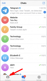 How to Add a Contact in Telegram