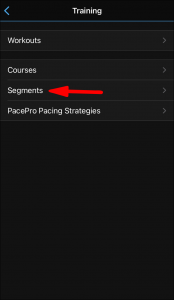 How to Create a Segment in Garmin
