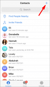 How to Add a Contact in Telegram